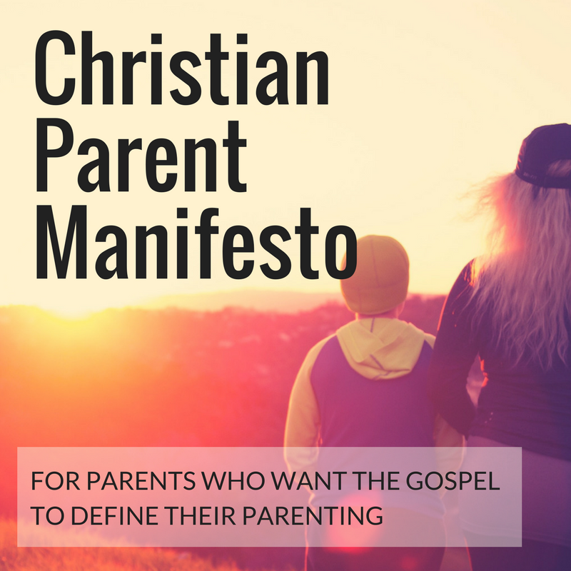 A Motherhood Manifesto for Christian Moms | Christie Thomas