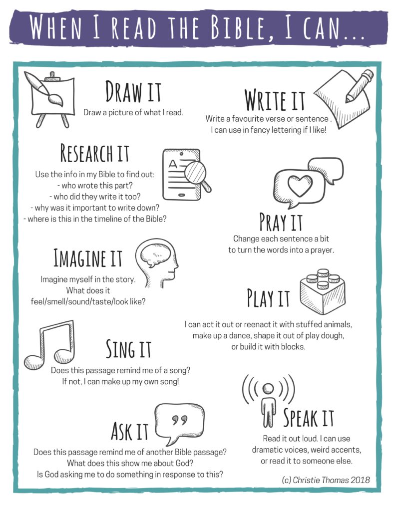 9 totally awesome ways to read the Bible with your kids - Little Shoots ...