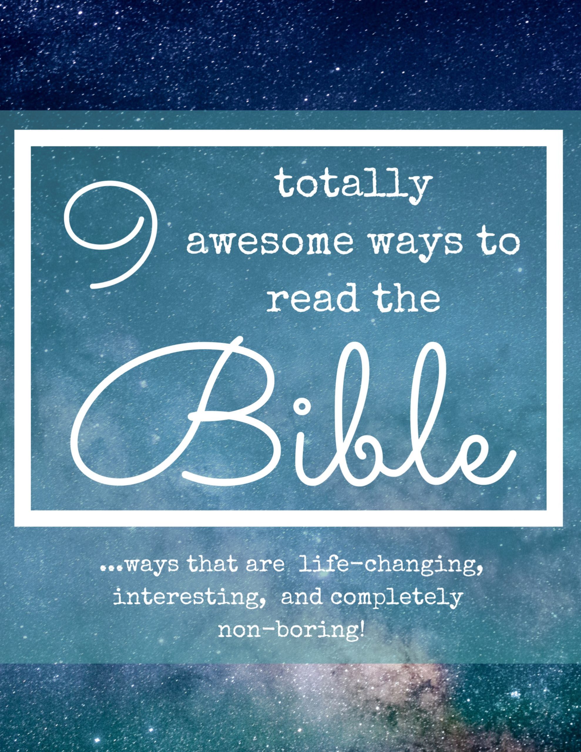 9 totally awesome ways to read the Bible with your kids - Little Shoots ...