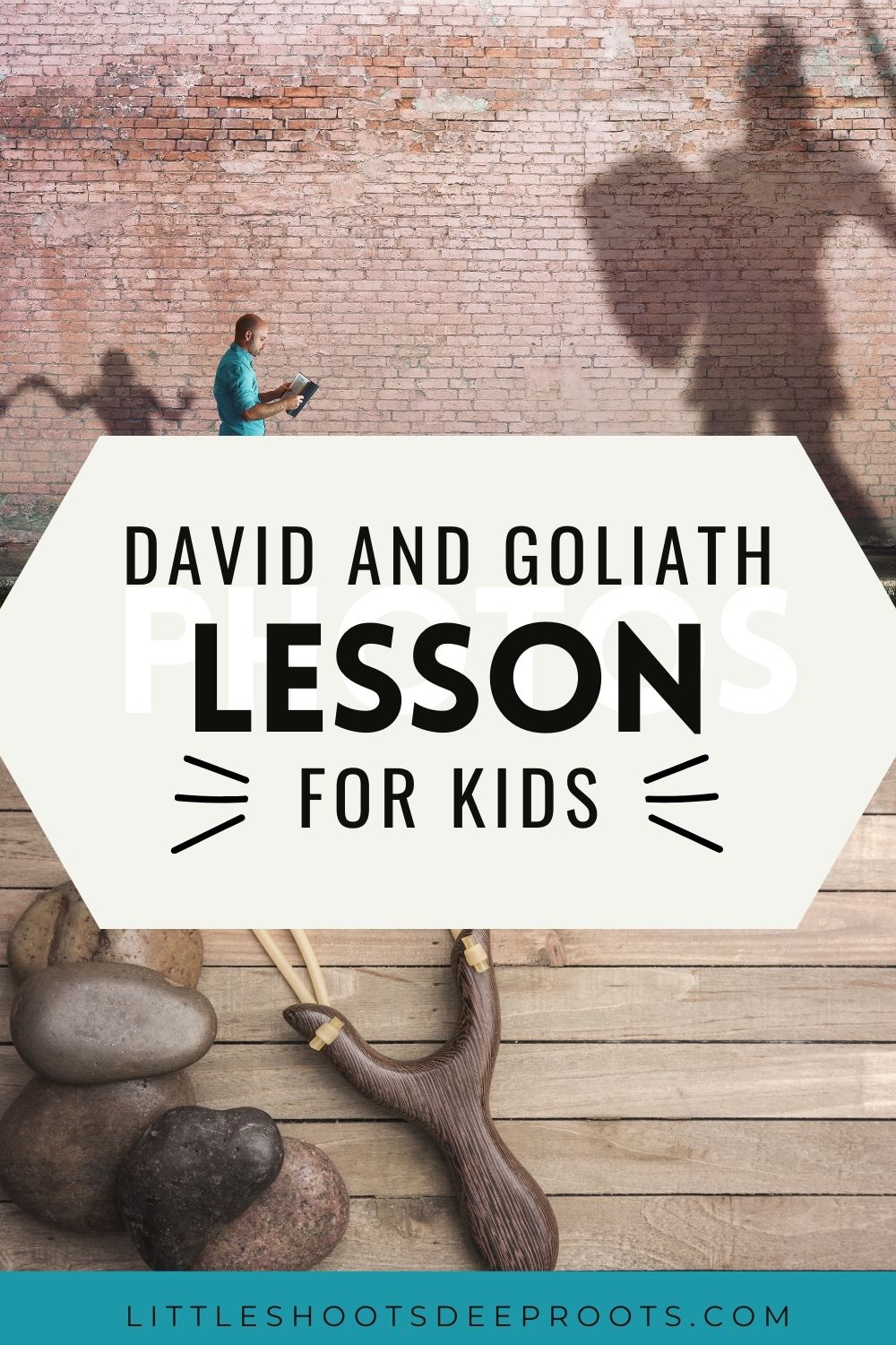 David and Goliath Sunday School Lesson for Kids | Little Shoots, Deep Roots